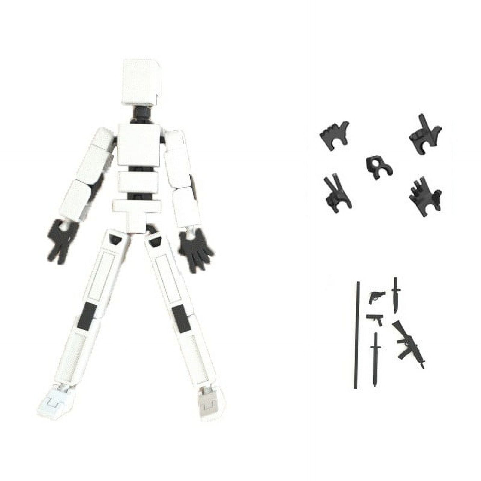 1 Pc Titan 13 Action Figure,Stikbot Toys with Weapon Accessories, T13 ...