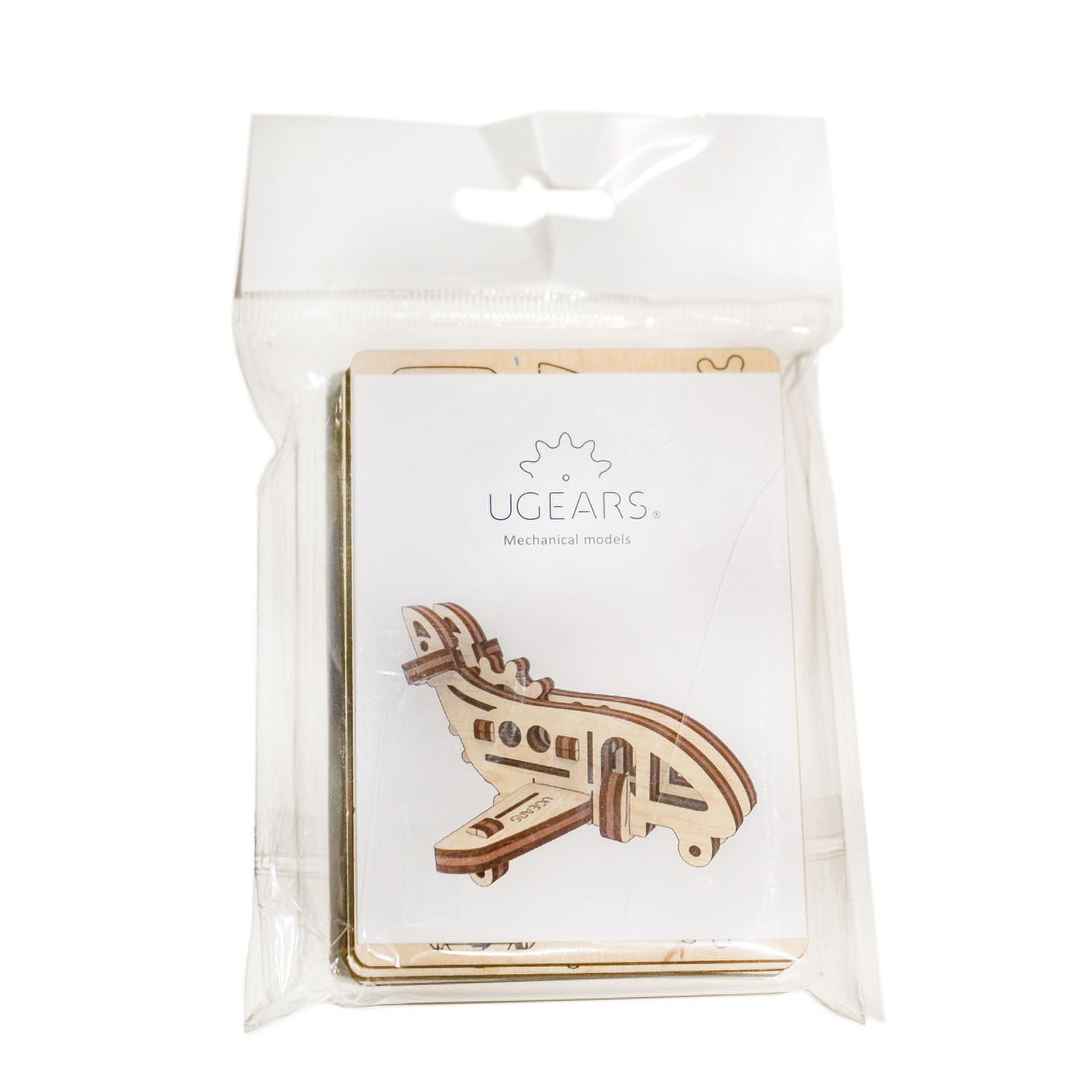 1 Pc, Ugears U-Fidget 3D Puzzle Model Wood Natural - Walmart.com