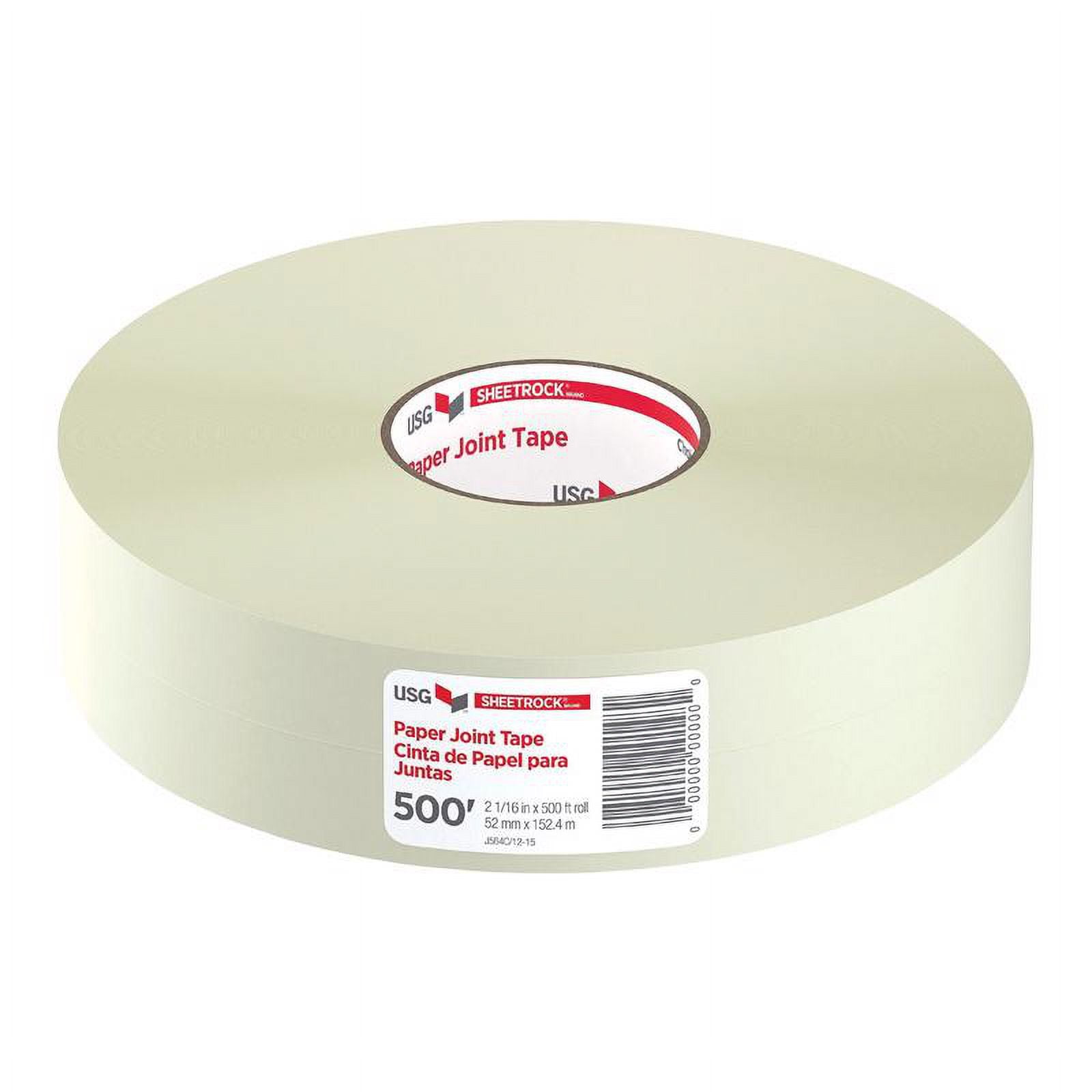 1 Pc, Usg Sheetrock 500 Ft. L X 2-1/16 In. W Paper White Joint Tape ...