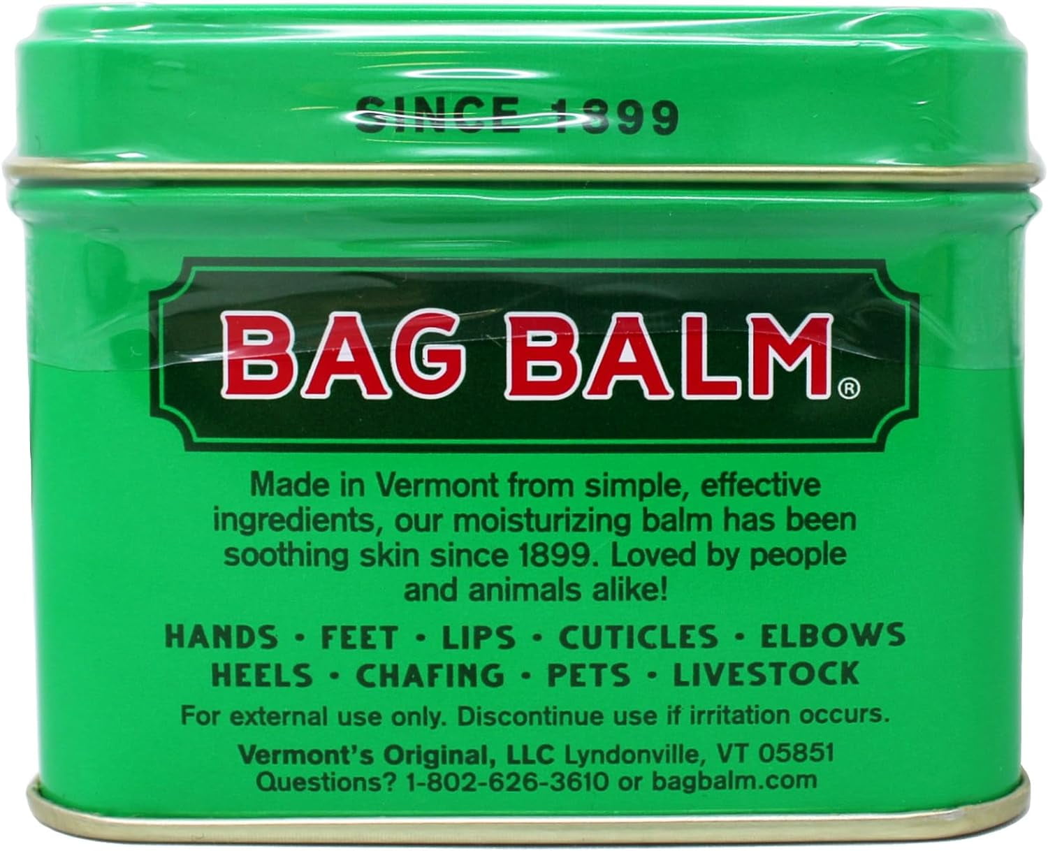 Bag Balm, Original Udder Balm Ointment, 8 Oz Cream for Chapped Skin ...