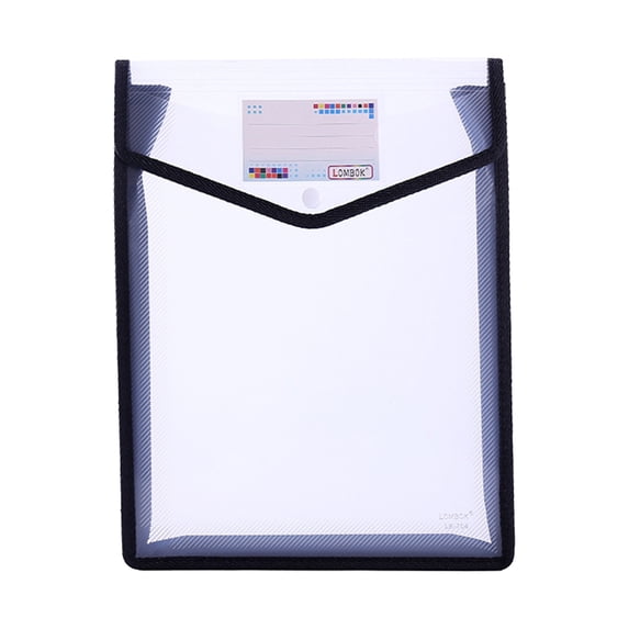 1 Pc Vertical File Folders, Expandable Envelopes File Pouch with Snap ...