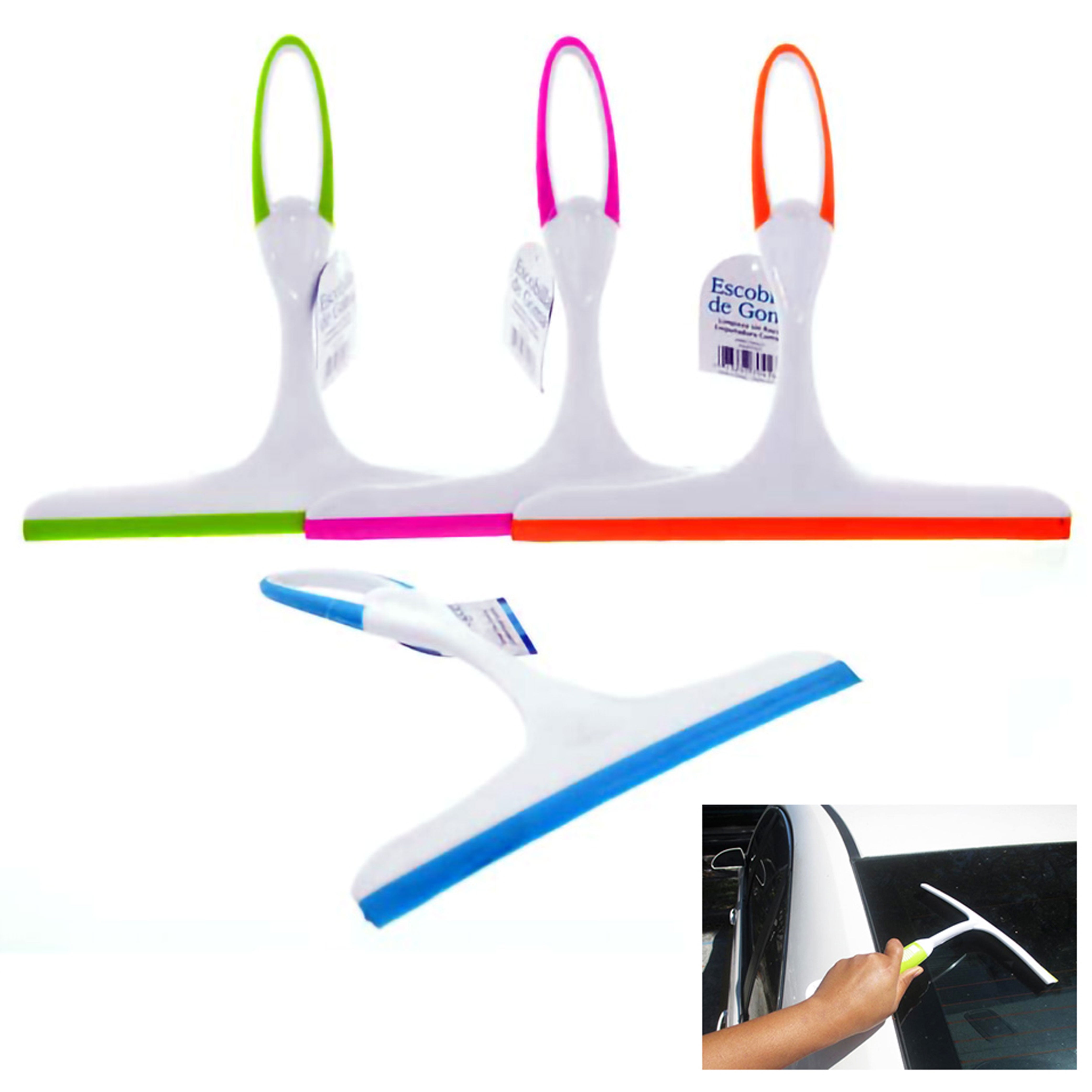 1 Pc Window Shower Squeegee Scraper Wiper Car Hanging Hook Surface ...