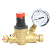 18302918 White Wall Mount 65 PSI Water Pressure Regulator - Walmart.com