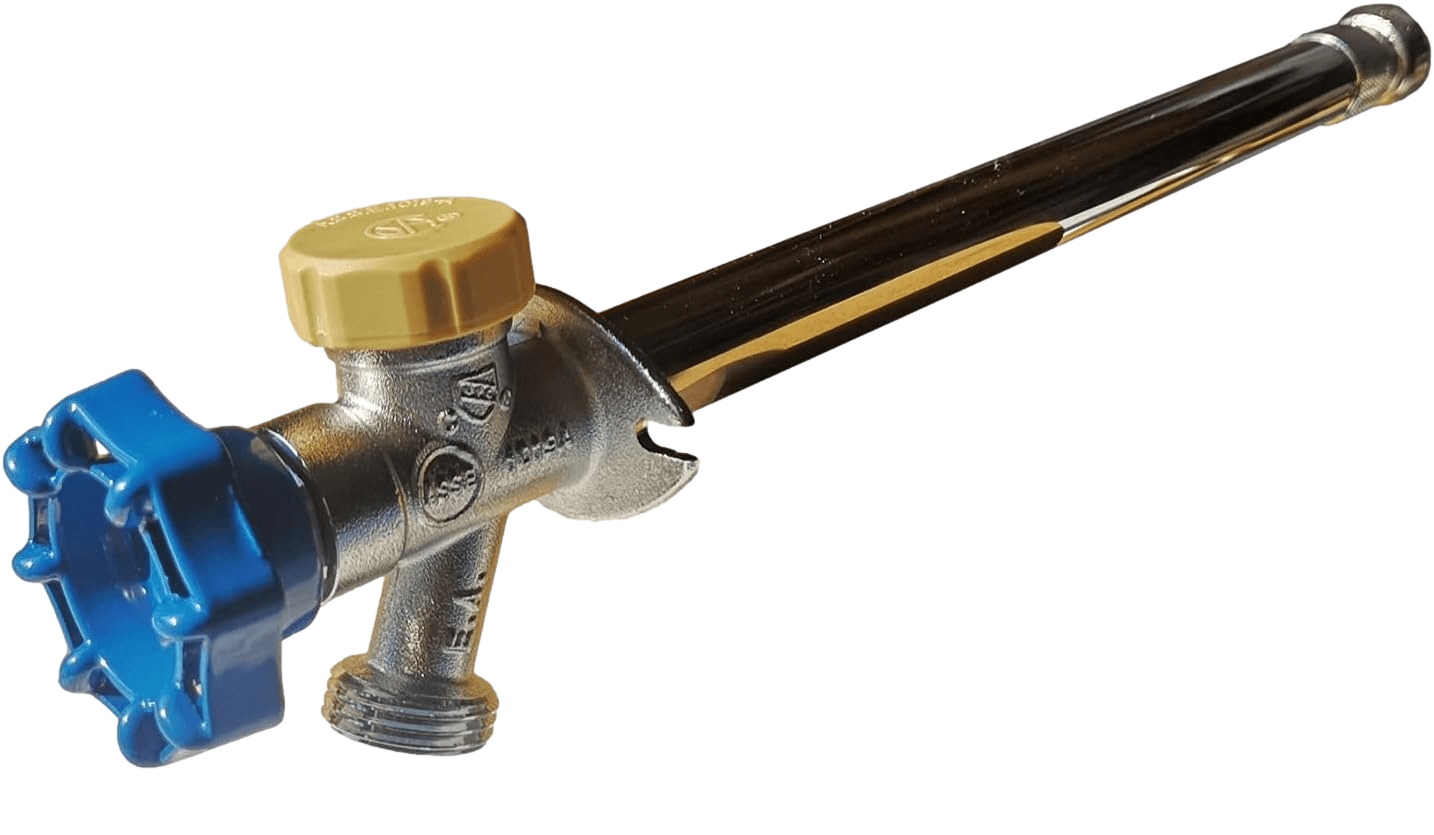 1 Pc XFITTING Anti-Siphon Frost Free Sillcock 10" Long, 1/2" Push Fit x ...