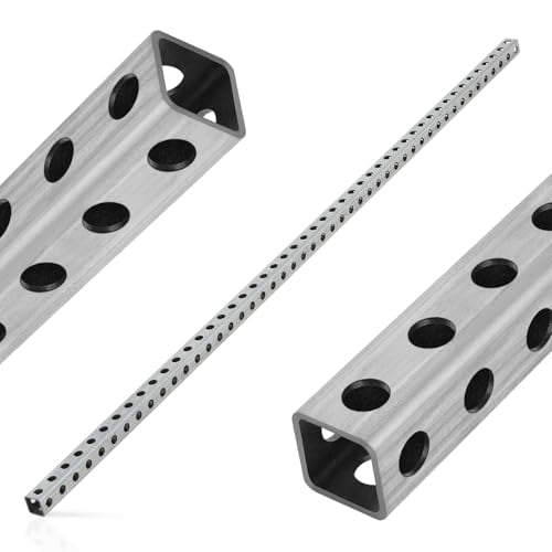 1 Pcs 1-1/4 x 36" Perforated Tube, 14 Gauge Thick Telescoping ...
