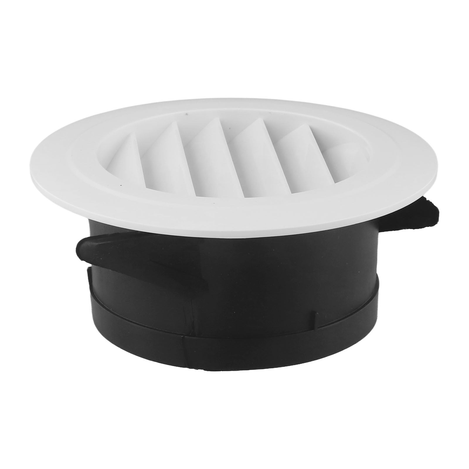 1 Pcs 125mm Duct Vents Round Louvered Vents Interior ABS Grille ...