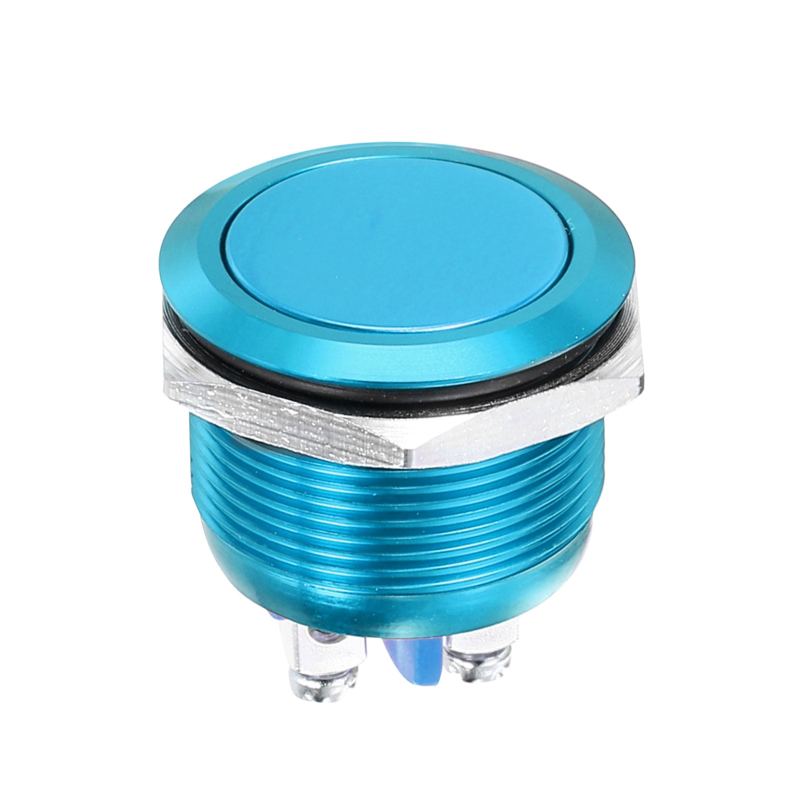 1 Pcs 22mm Push Button Switch, IP66 1NO 0-250V 5A Momentary Latching ...