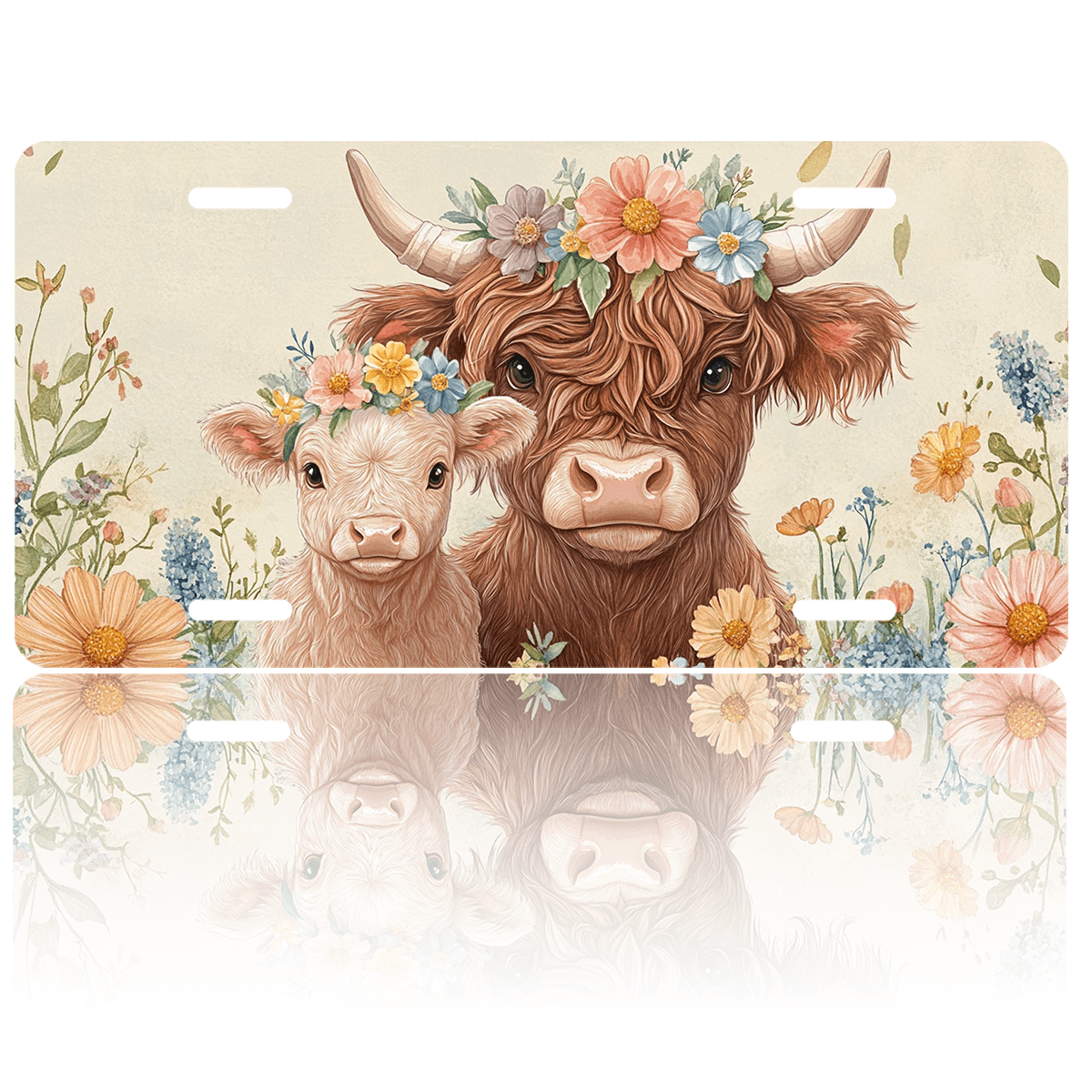 1 Pcs 2D Flat License Plate Covers & Frames, Baby and Adult For ...