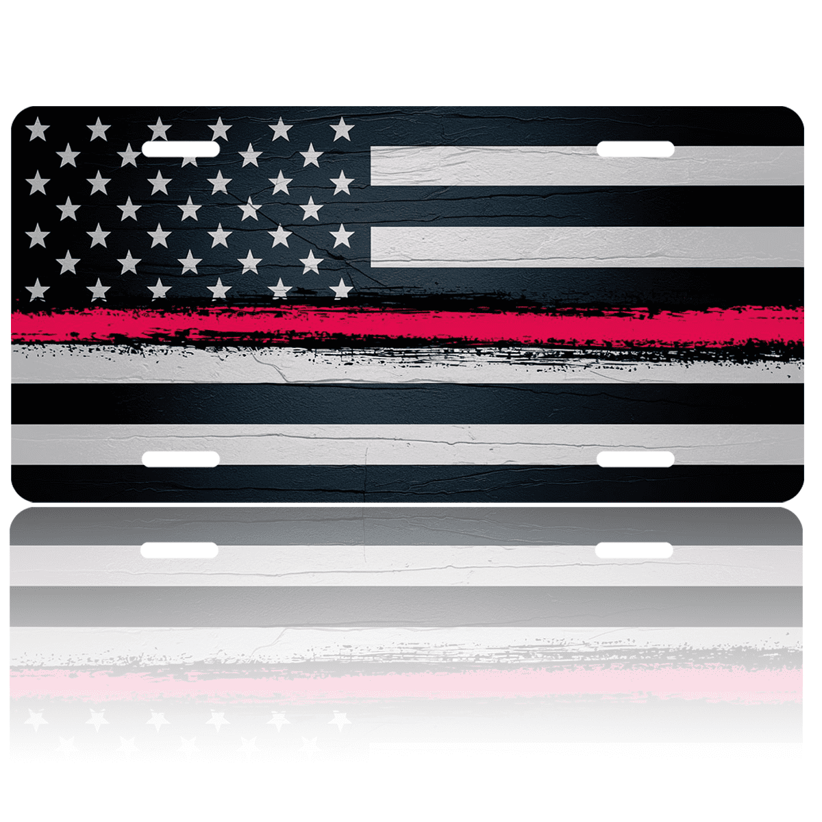 1 Pcs 2D Flat License Plate Covers & Frames, Blue Lives Matter For ...