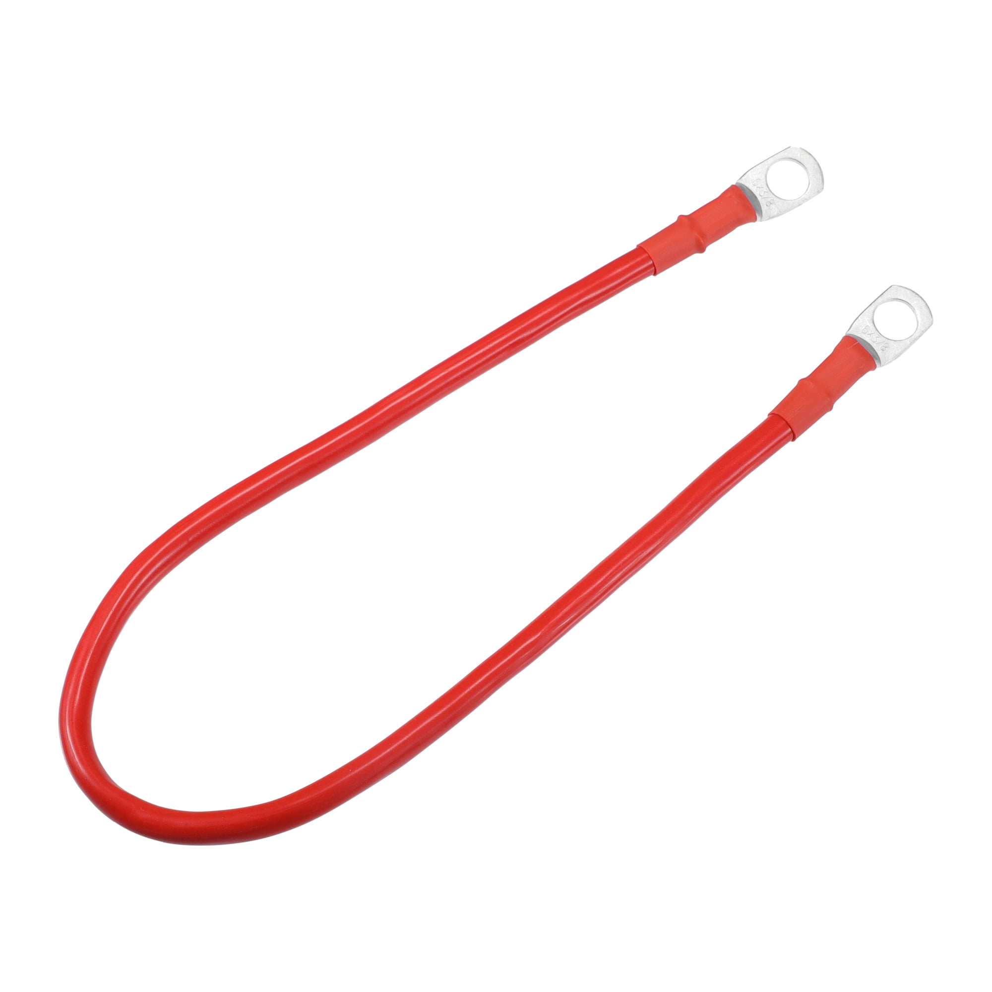 1 Pcs 3/8" Lugs 18" Cable Length Universal Battery Inverter Cable - Car ...