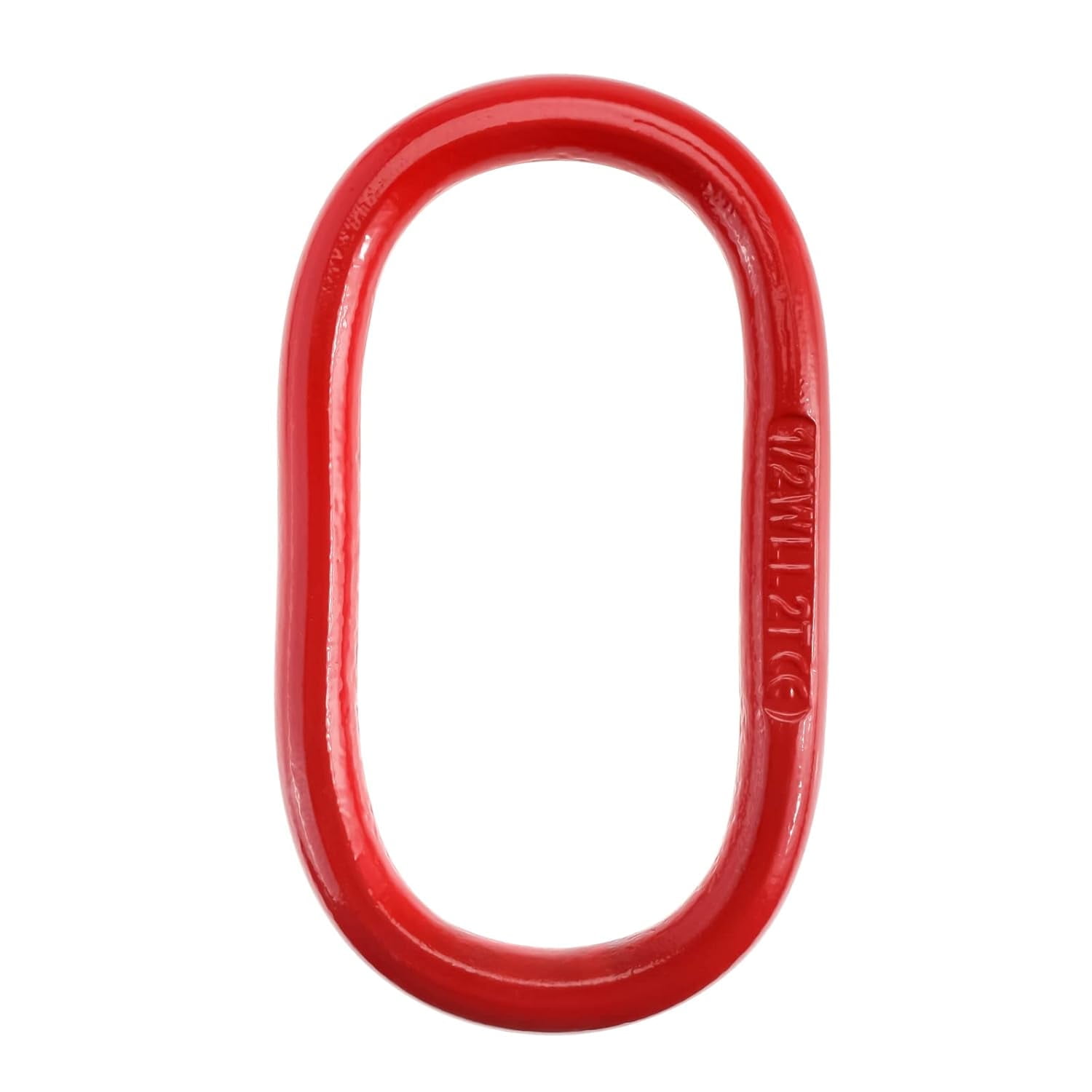 1 Pcs 3/8" Oblong Master Link, G80 Alloy Steel Chain Link Lifting Ring ...