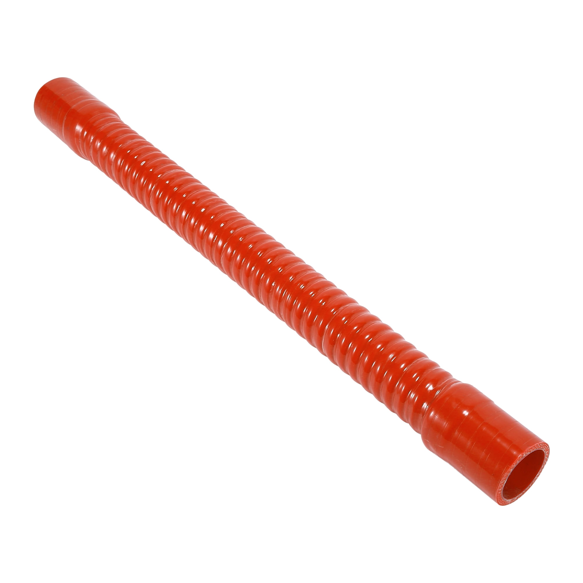 1 Pcs 35mm 1.38" ID 500mm 19.69" Length 0 Degree Red Car Threaded ...