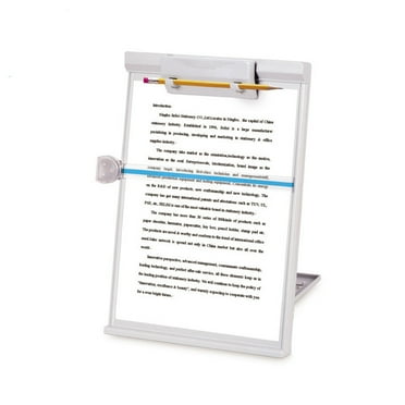KEENJORIKA Desktop Document Holder/Paper Stand/Book with 7 Adjustable ...