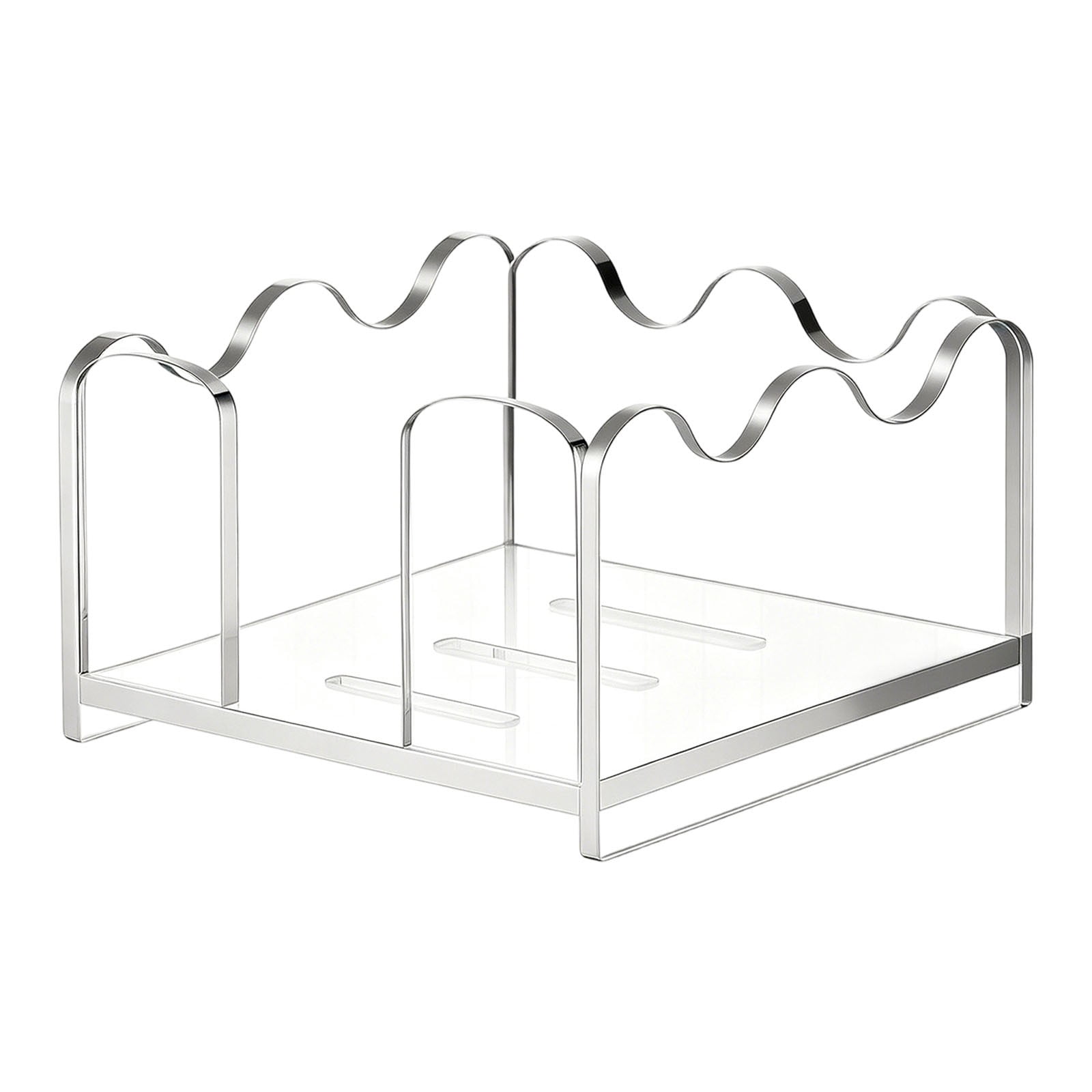 1 Pcs Acrylic Sticky Note Holder, Acrylic Napkin Holder, Clear ...