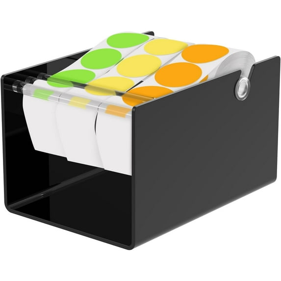 1 Pcs Adjustable Label Dispenser 3 Disks Sticker Roll Holder Sticker ...