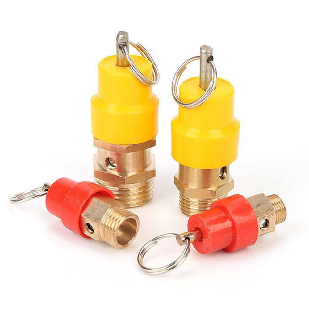 1 Pcs Air Compressor Safety Overpressure Valve G1/8 G1/4 G3/8 G1/2 for ...