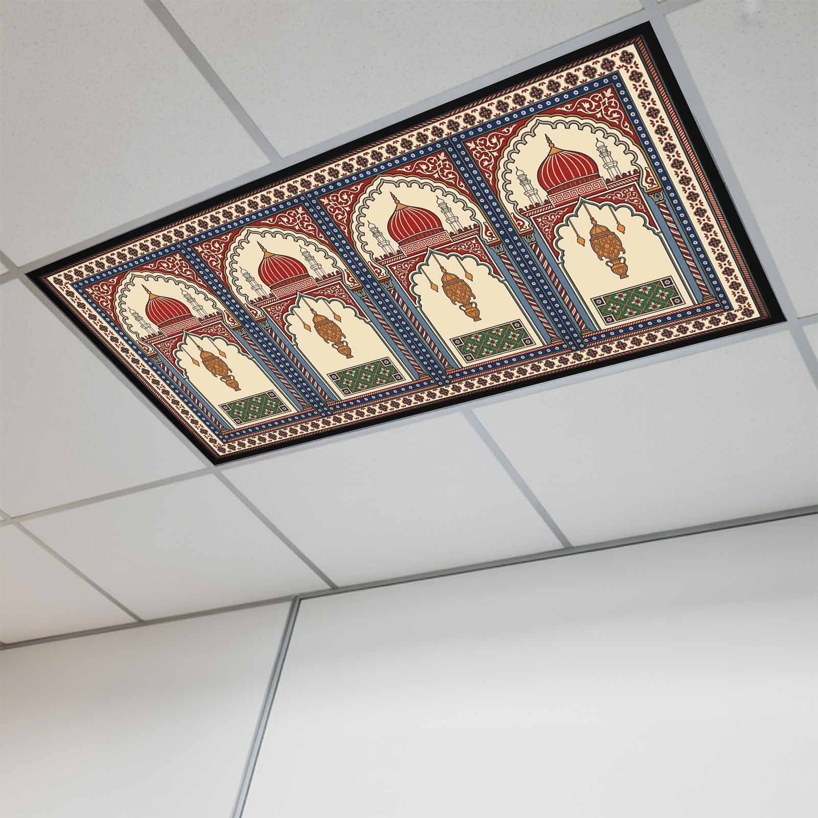 1 Pcs Archway Columns Fluorescent Light Covers Vintage Ethic ...