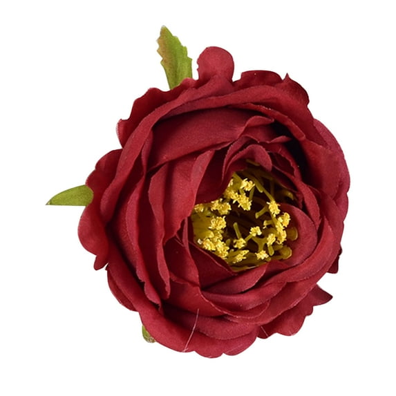 1 Pcs Artificial Silk Peony Flower Heads,Artificial Peonies Flower ...