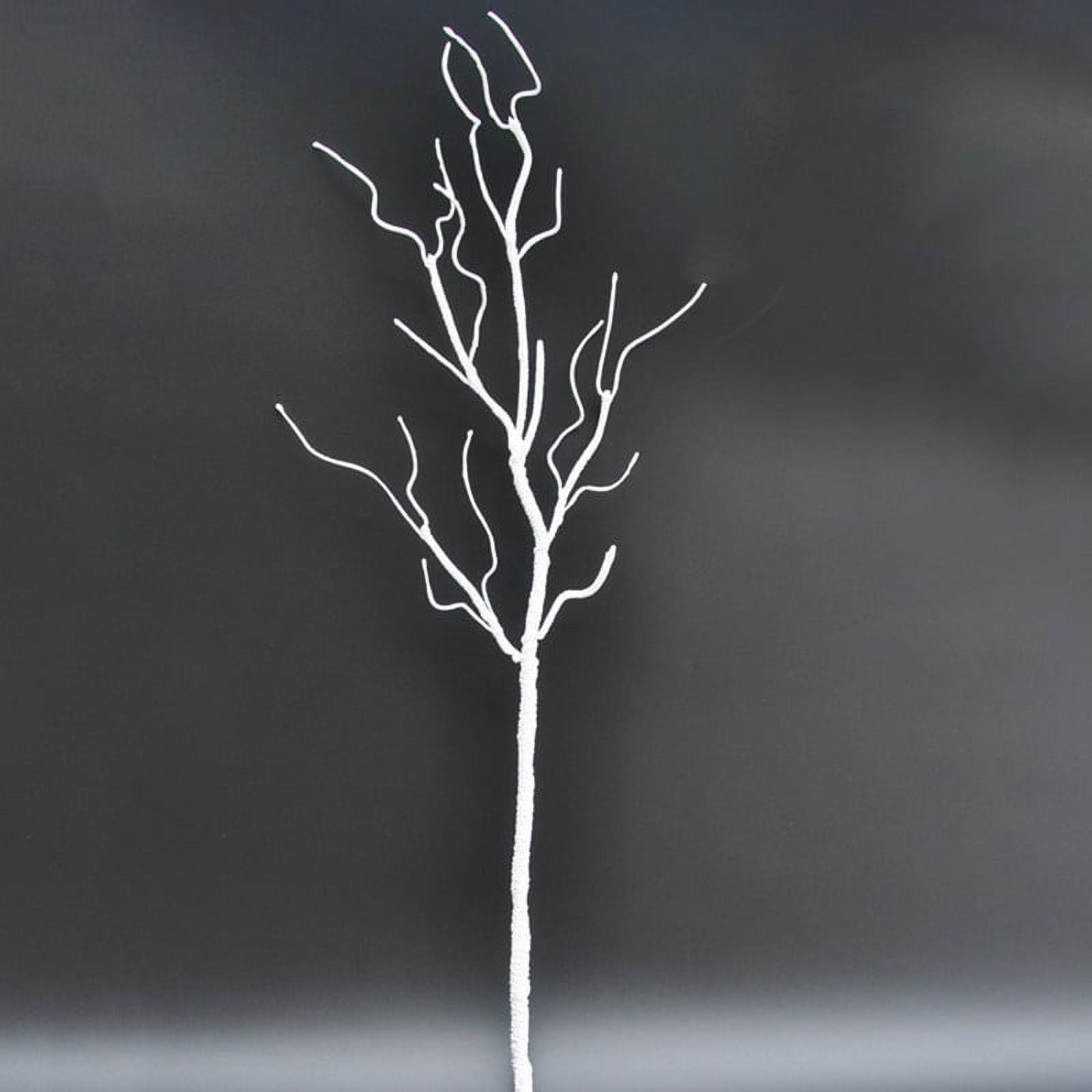 1 Pcs Artificial Tree Branch Wood White Small Tree Dried Branches Home ...