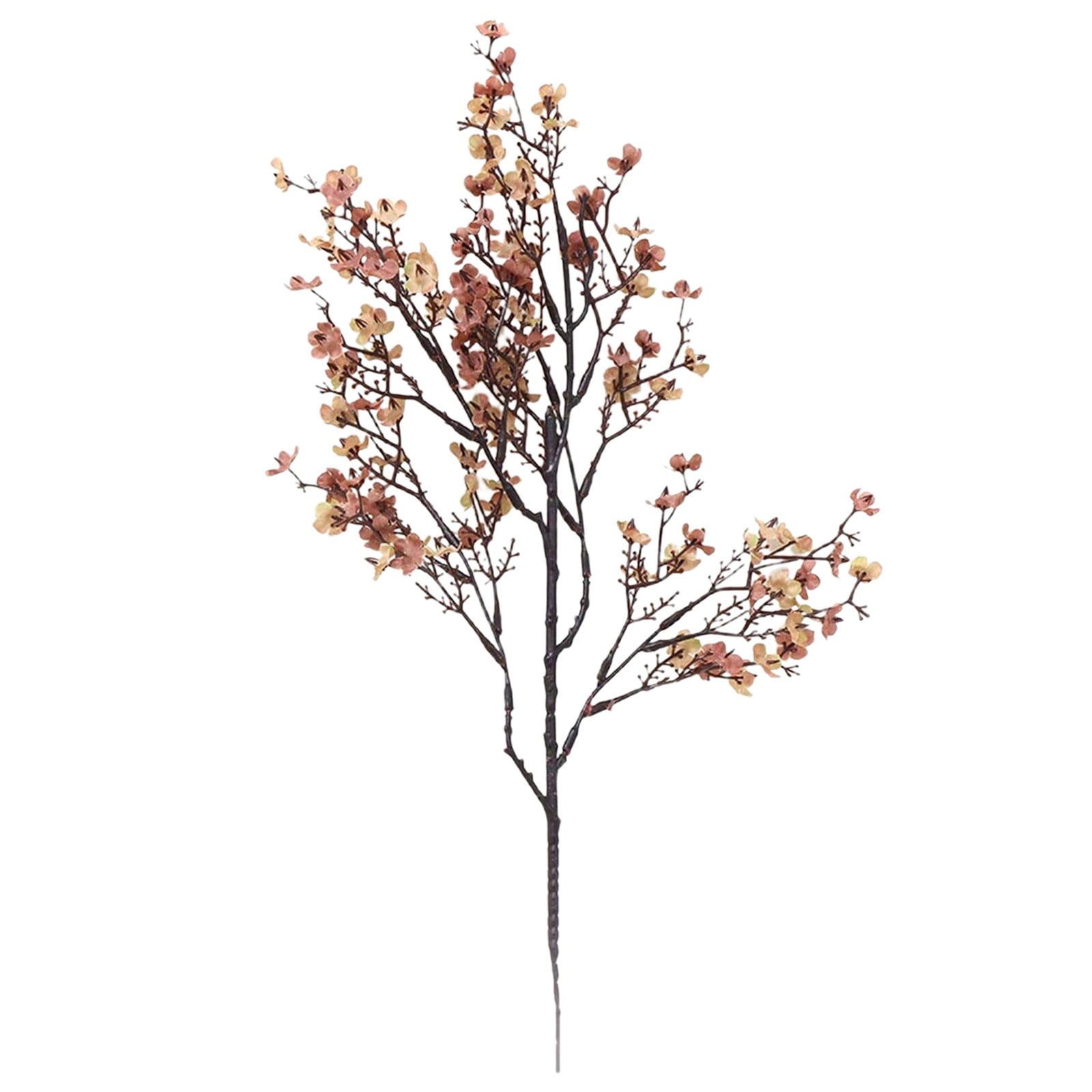 1 Pcs Artificial Wintersweet Branches, Fake Silk Flowers With Stems,19. ...