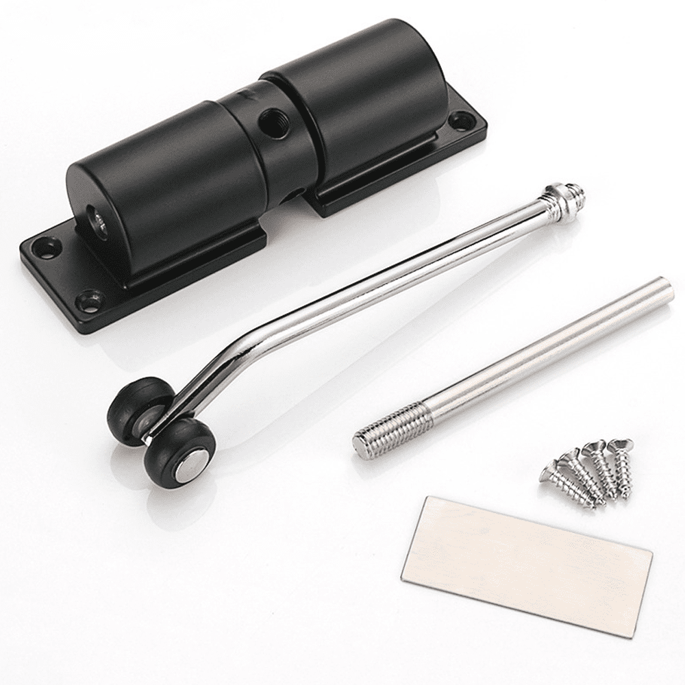 1 Pcs Automatic Spring Door Closer, Adjustable Stainless Steel Alloy ...