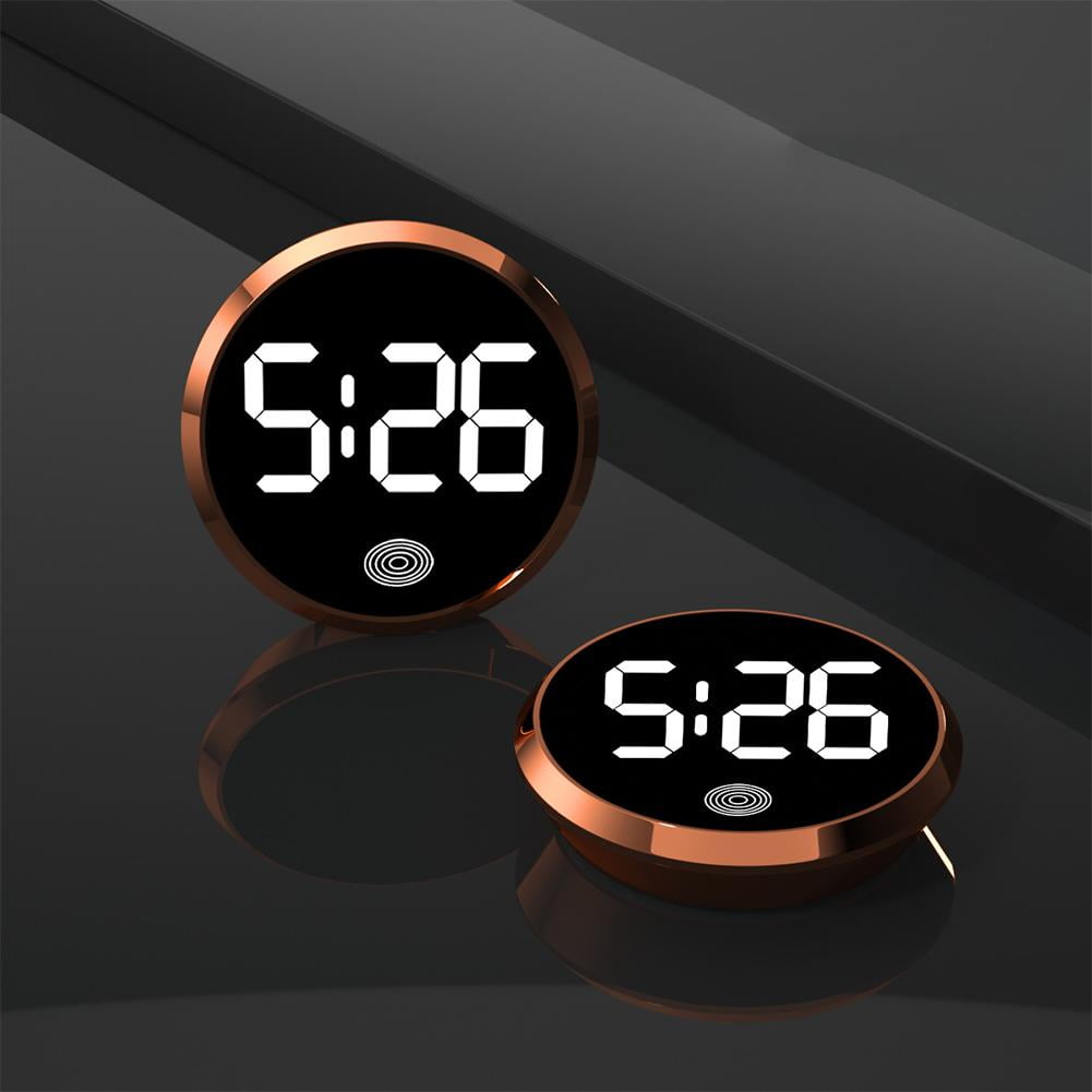 1 Pcs Automotive Stick Clock, Small Digital Clock for Dashboard, Touch ...