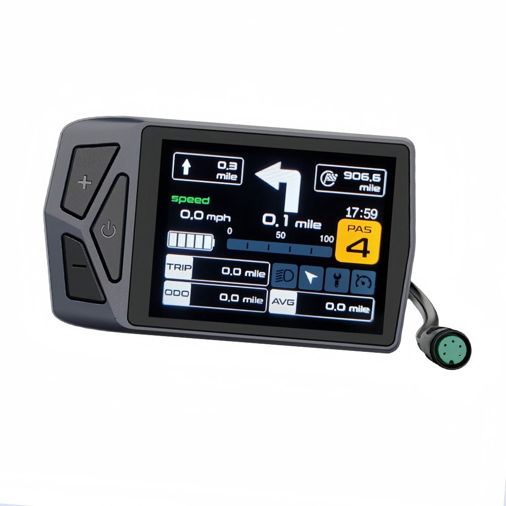1 Pcs Bike Advanced Technology Electric Bicycle LCD Display For-Bafang ...