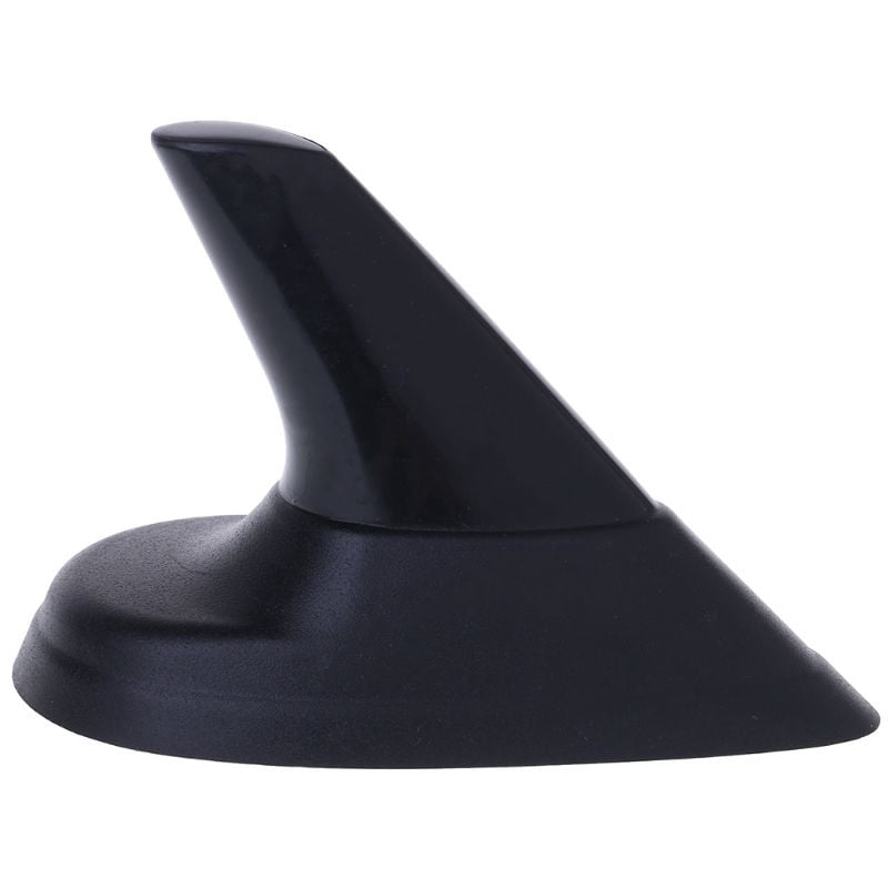 1 Pcs Black Universal Car Dummy Shark Fin Shape Style Aerial Antenna ...