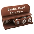 1 Pcs Books Read This Year Counter,Read Book Counter For Reading Goal ...