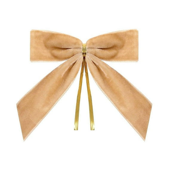 1 Pcs Burgundy Small Velvet Christmas Bows for Christmas Tree, Wreath ...