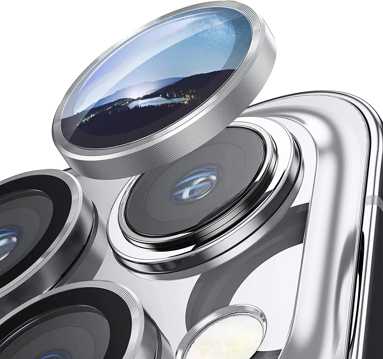 1 Pcs Camera Lens Protector Cover for IPhone 16 Plus 15 Pro Max 16 Pro Max for IPhone 14 Pro 13 ...