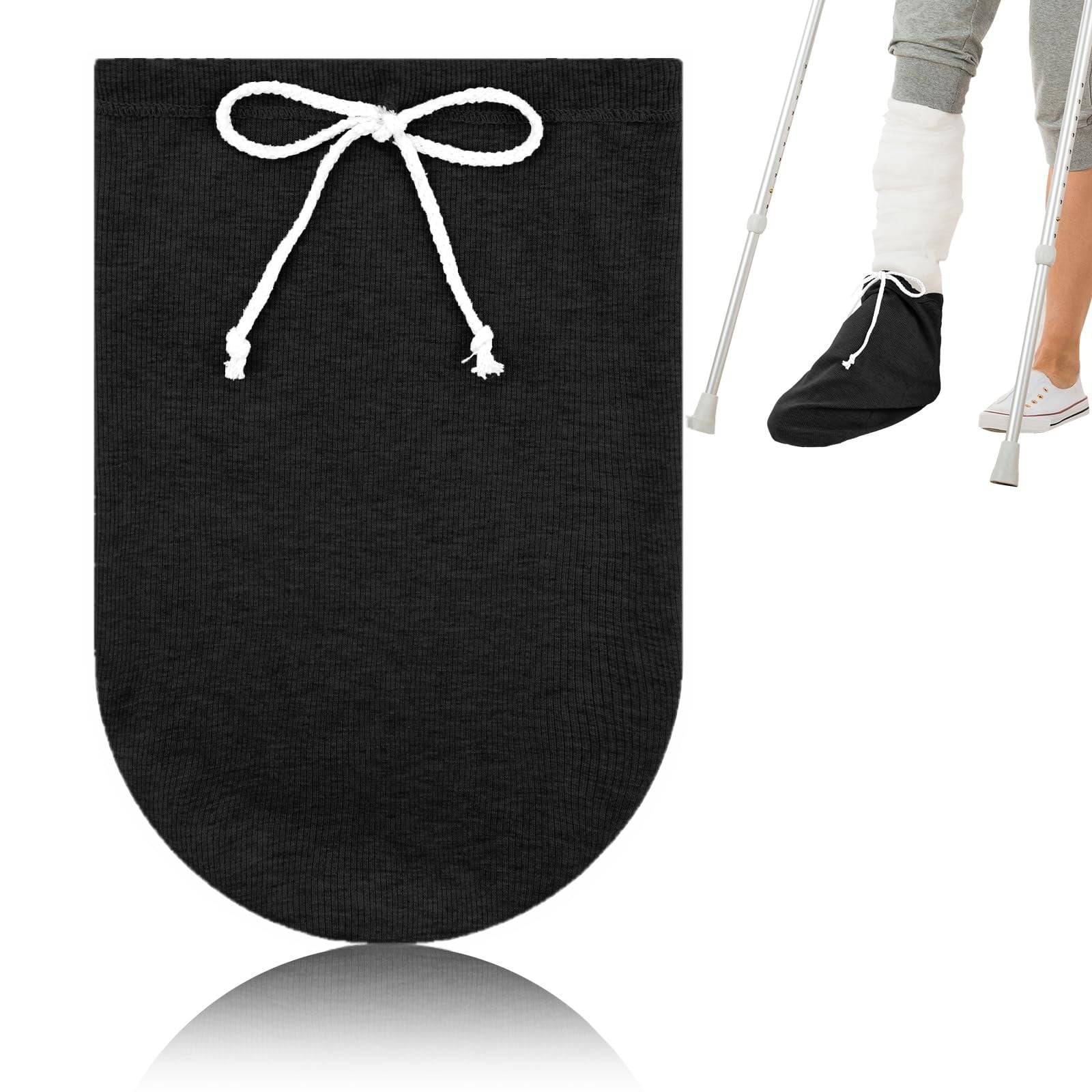 1 Pcs Cast Sock Cover for Foot, Adjustable Cast Cover for Foot, Leg ...