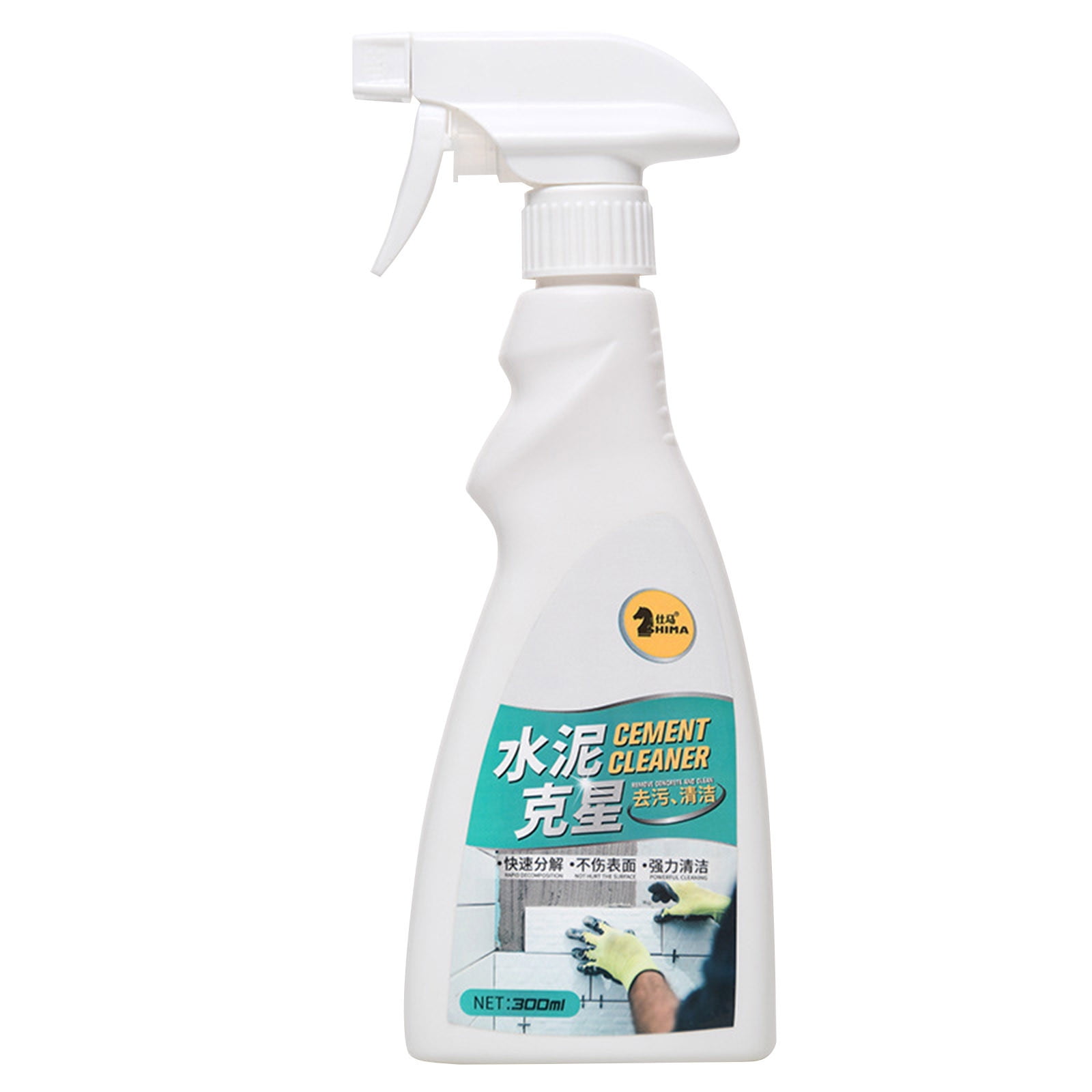 1 Pcs Cement Cleaner Remover 300ml - Dissolves Concrete, Paint, Tile ...