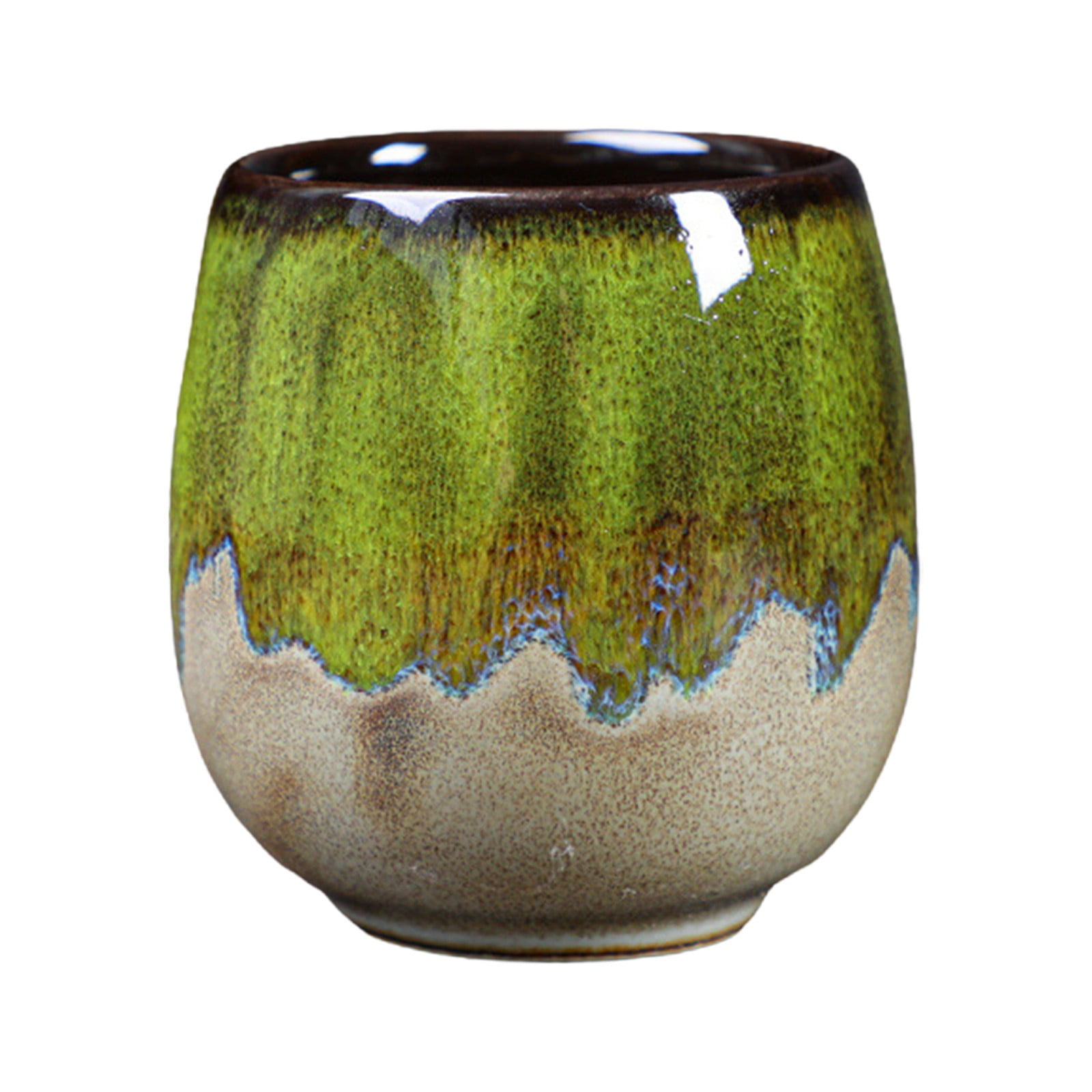 1 Pcs Ceramic Kiln Espresso Cup, Japanese Tea Cup, Espresso Mugs ...