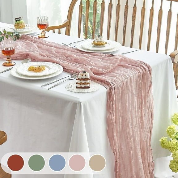 4 Pcs White Lace Table Runners 14 X 120 Inch For Wedding Bridal Shower ...