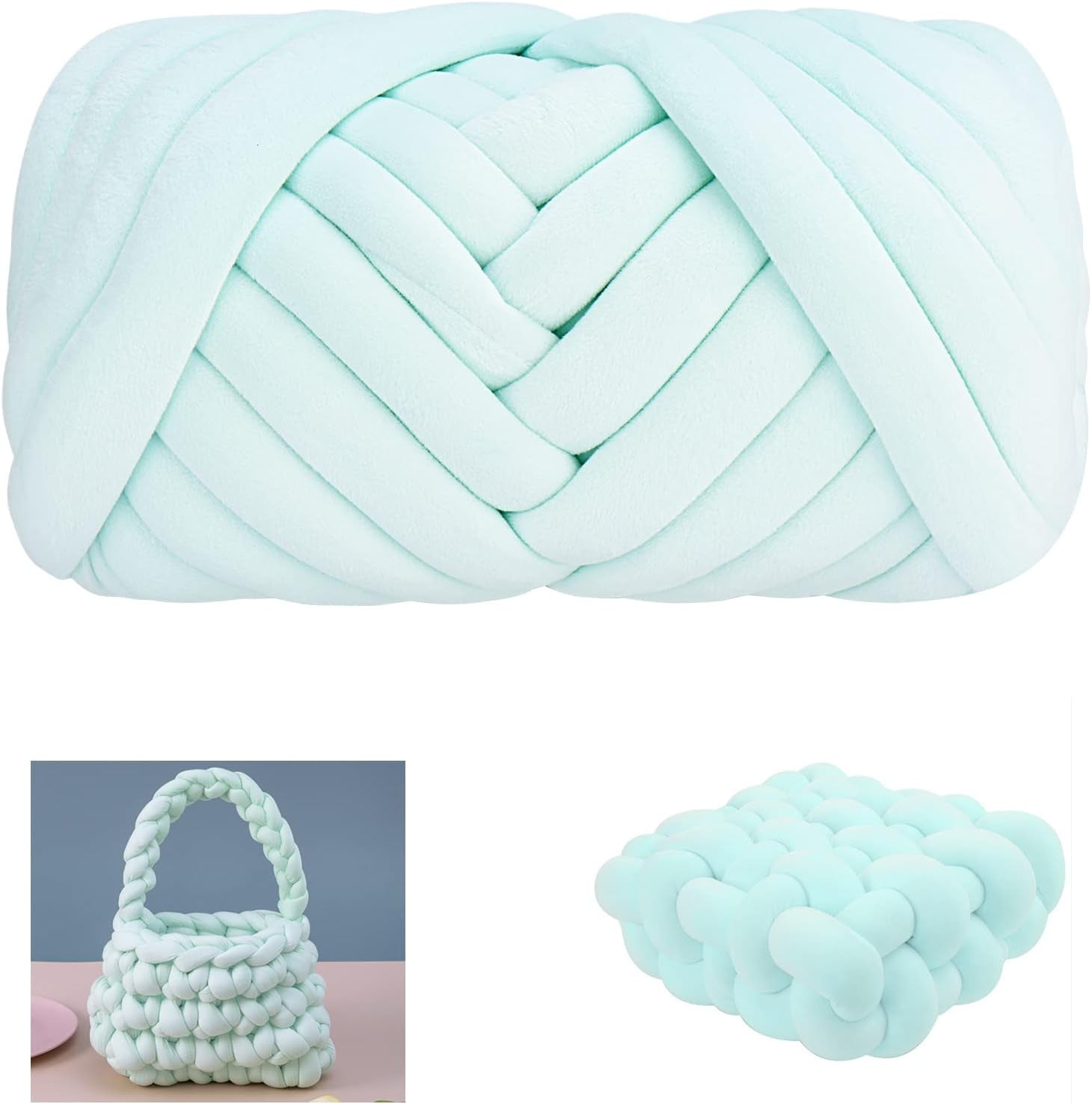 1 Pcs Chunky Cotton Yarn for Arm Knitting Crochet Super Saver Jumbo ...