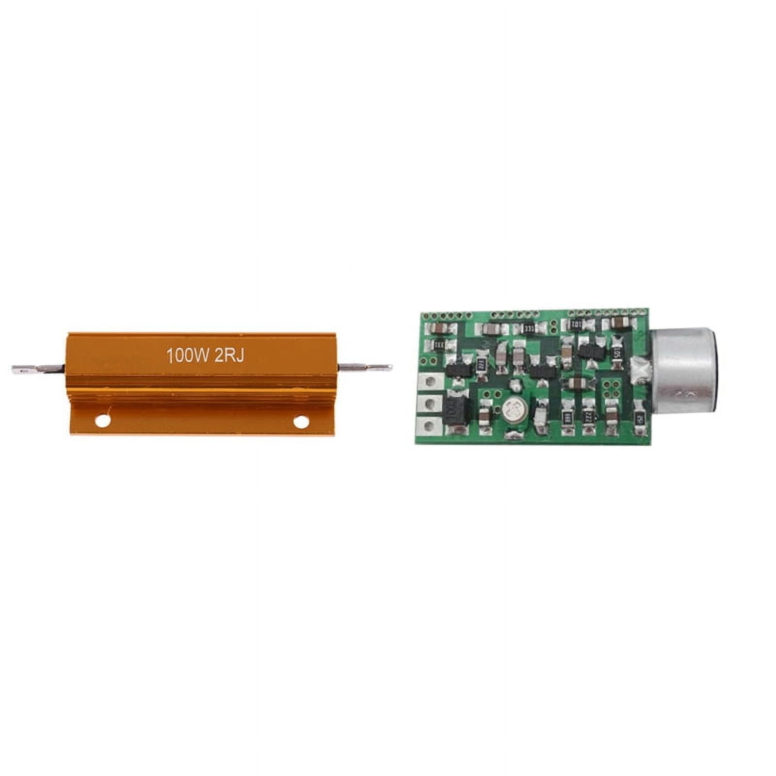 1 Pcs Clad Power Resistor Resistance & 1 Pcs Microphone Fm Module Mic ...