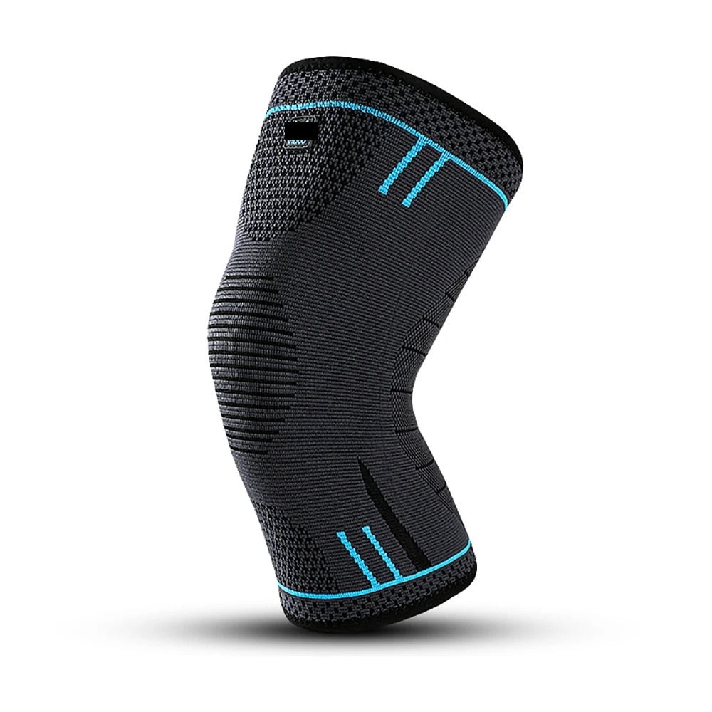 1 Pcs Compression Knee Support Sleeve Elastic Breathable Knee Pads ...