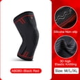 1 Pcs Compression Knee Support Sleeve Elastic Breathable Knee Pads ...