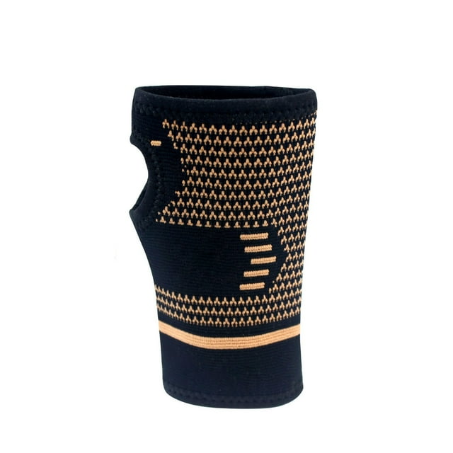 1 Pcs Copper Wrist Compression Sleeve Wrist Wrap Wristband Elastic Soft ...