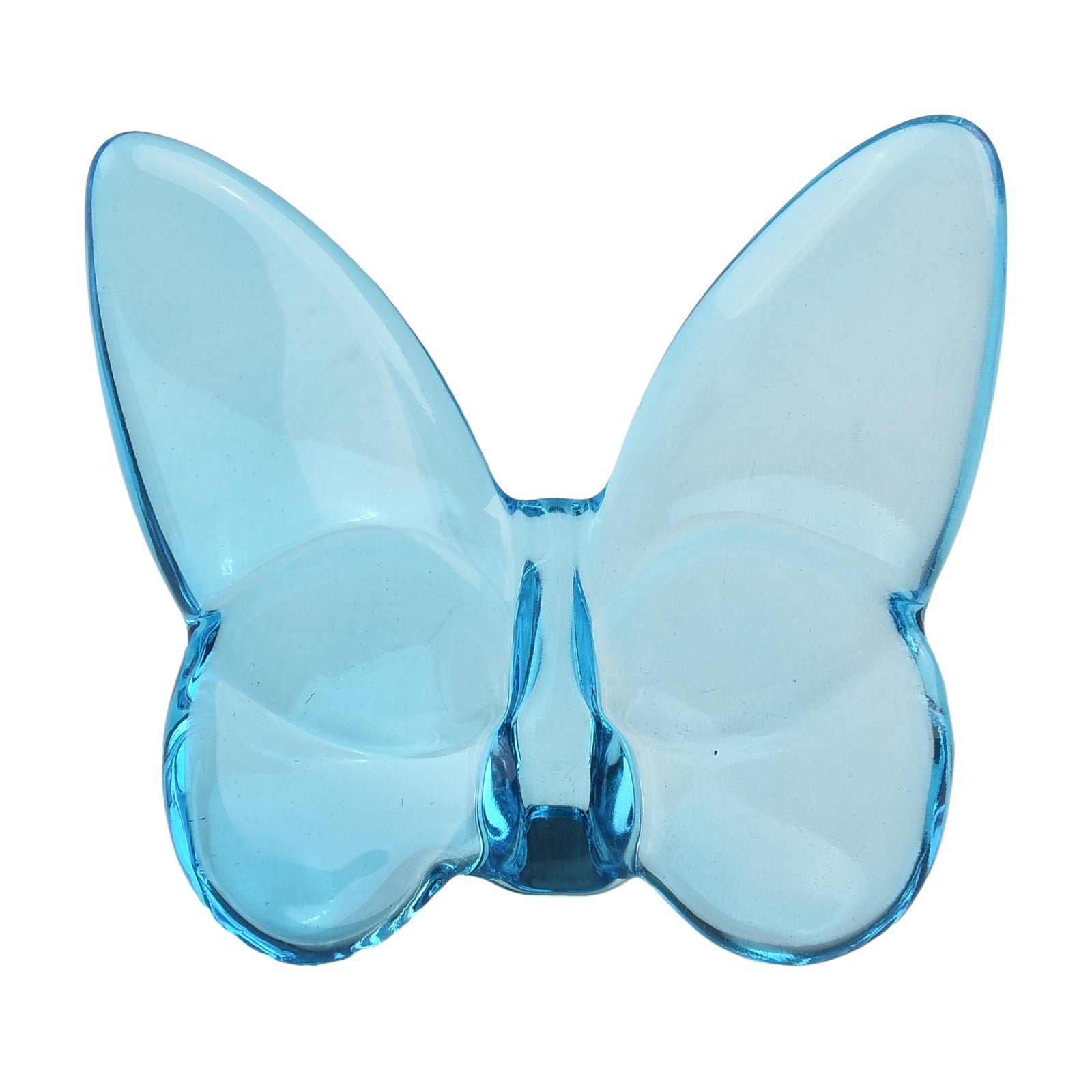 1 Pcs Crystal Butterfly Figurines, Blue Flying Butterfly Ornaments ...