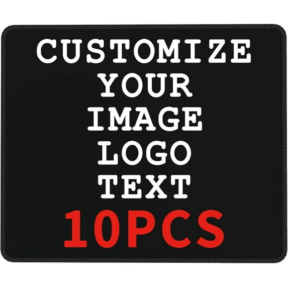 1 Pcs Custom Square Mouse Pad, Personalized Mouse Pad with Picture Logo ...