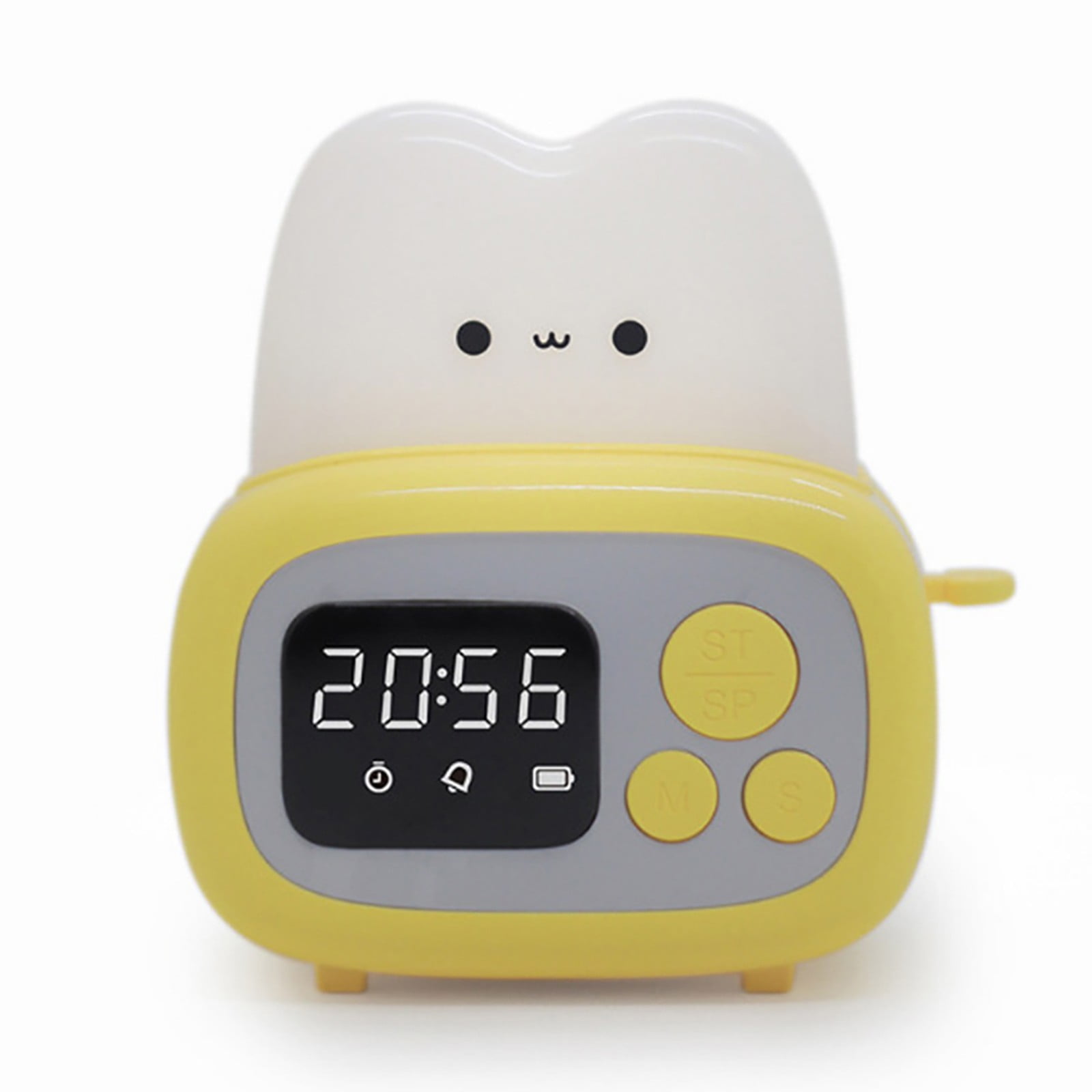 1 Pcs Cute Bread Maker Alarm Clock, Toaster Alarm Clock Dorm Room Decor ...