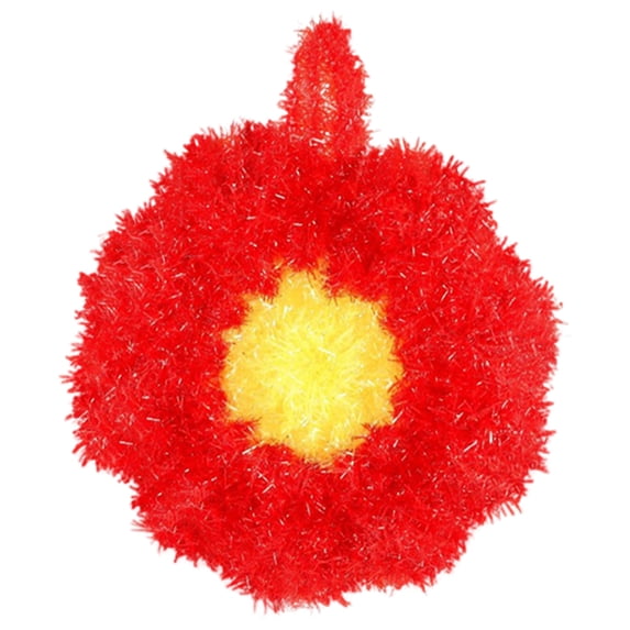 1 Pcs Cute Flower Dish Scrubber, Sink Cleaning Puff, Kitchen Sponge Net ...