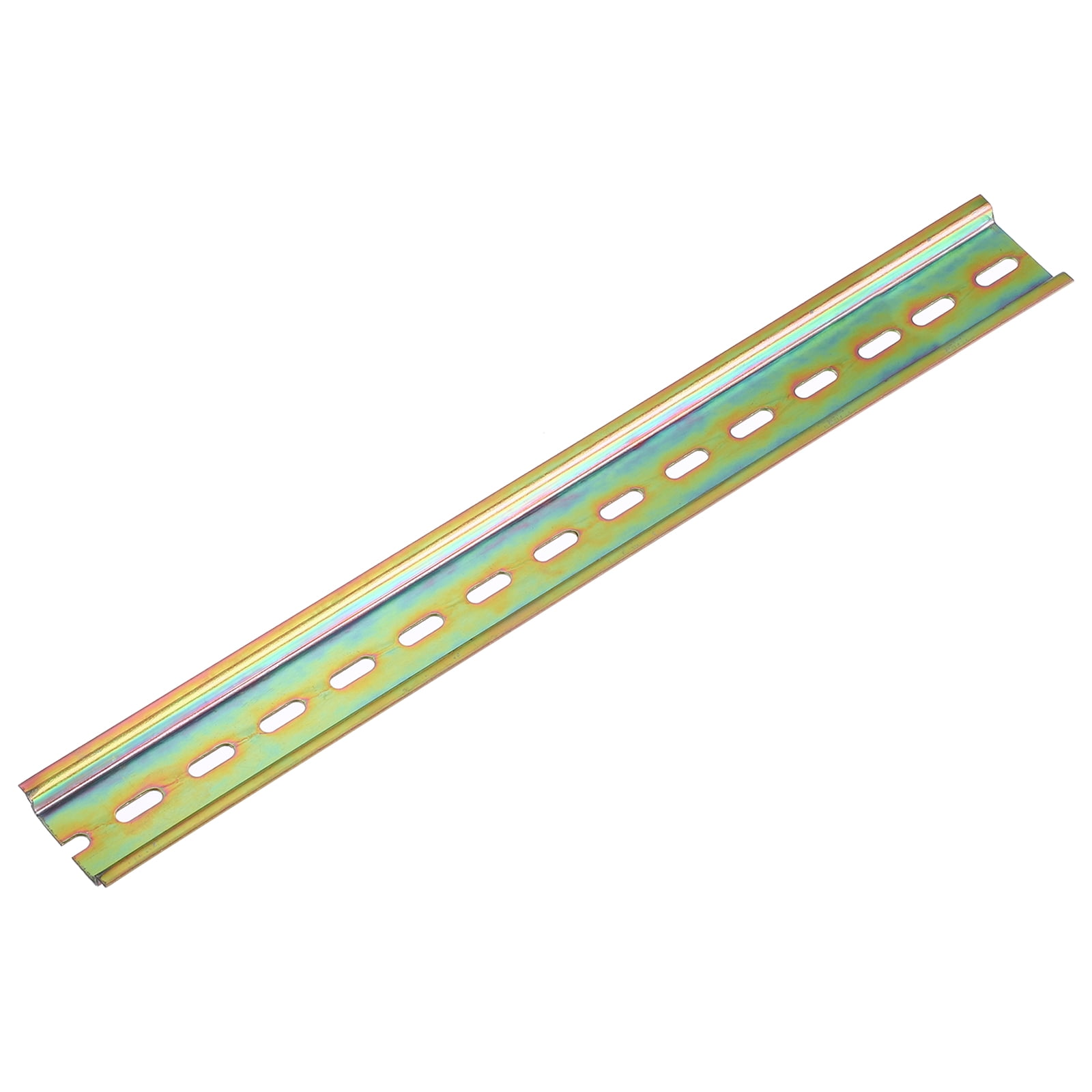 1 Pcs DIN Rail Slotted Iron Mounting Guide 12"(300mm) x 35mm x 7.5mm ...