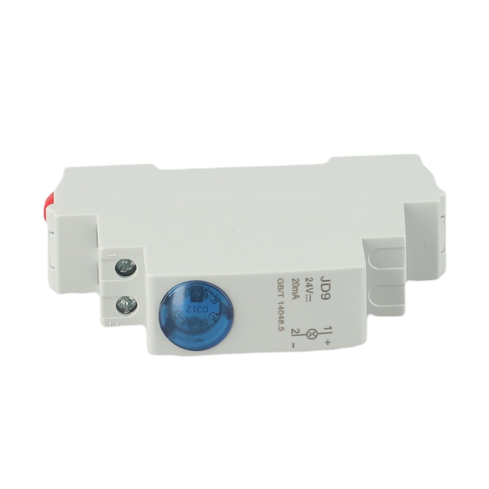 1 Pcs Din Rail Mount LED Signal Lamp Series AC/DC 24V 220V Indicating Indication Pilot Lights ...