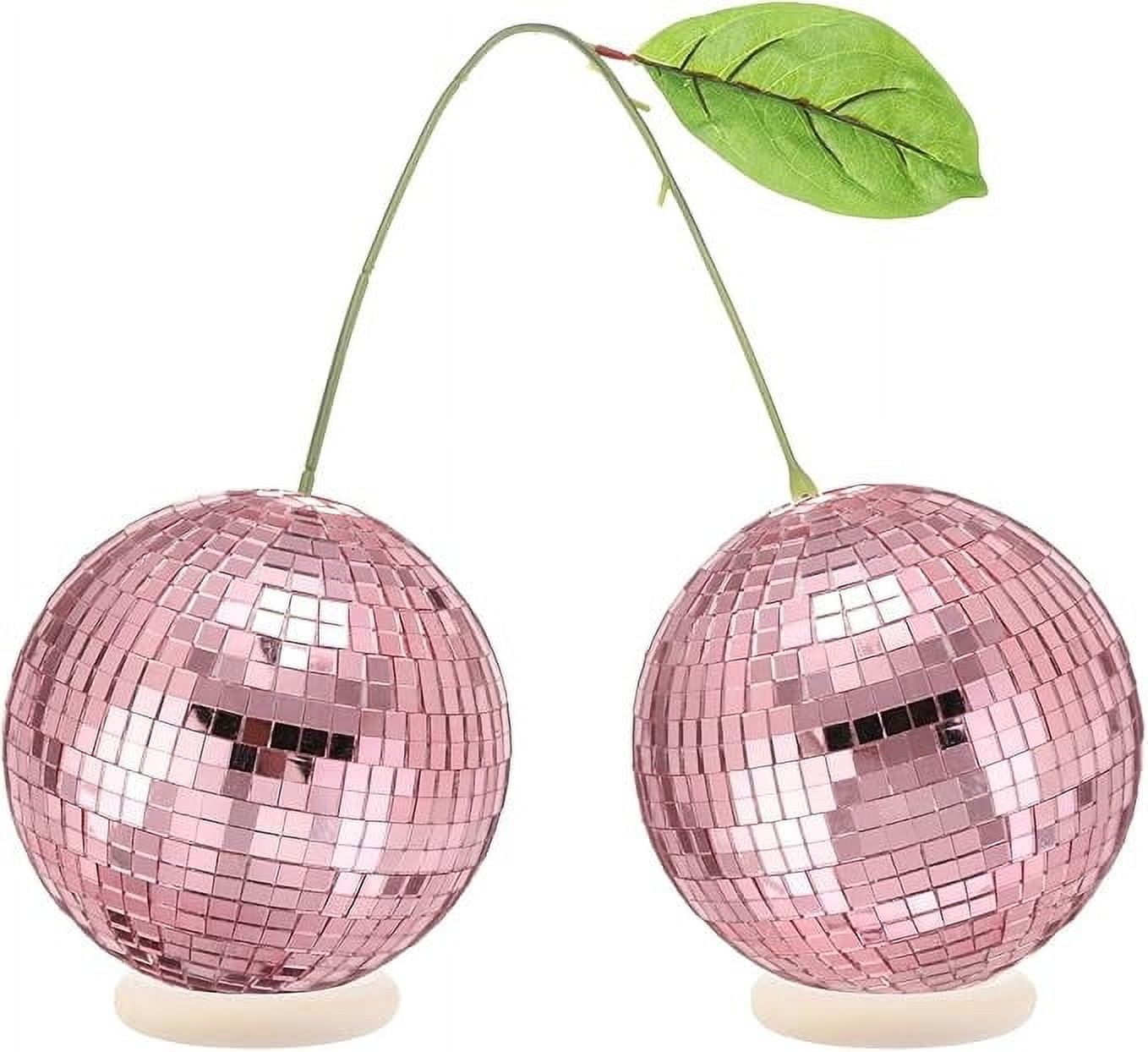 1 Pcs Double Mirror Disco Ball Hanging Decor for DJ Party Club Stage ...