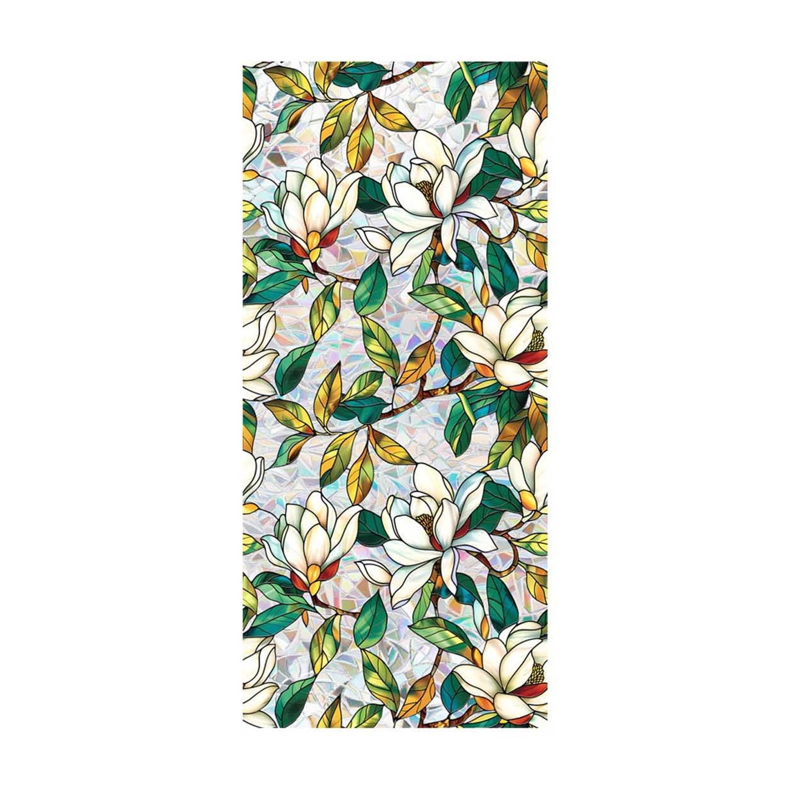 1 Pcs Double-Sided Color Static Window Stickers - Bird Deterrent Decals ...