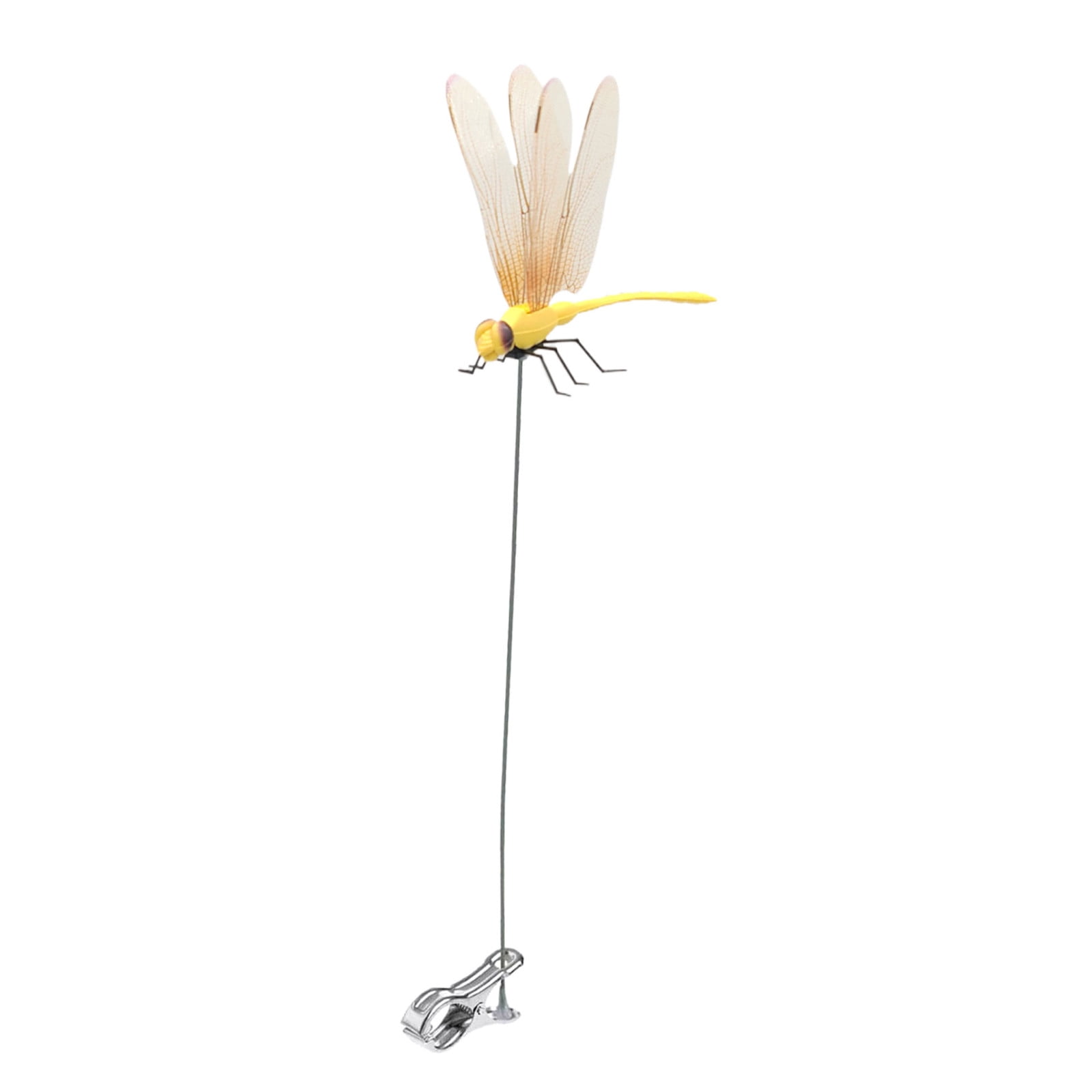 1 Pcs Dragon Fly Clips for Bugs Repellent, 3D Outdoor Dragon Fly Decor ...