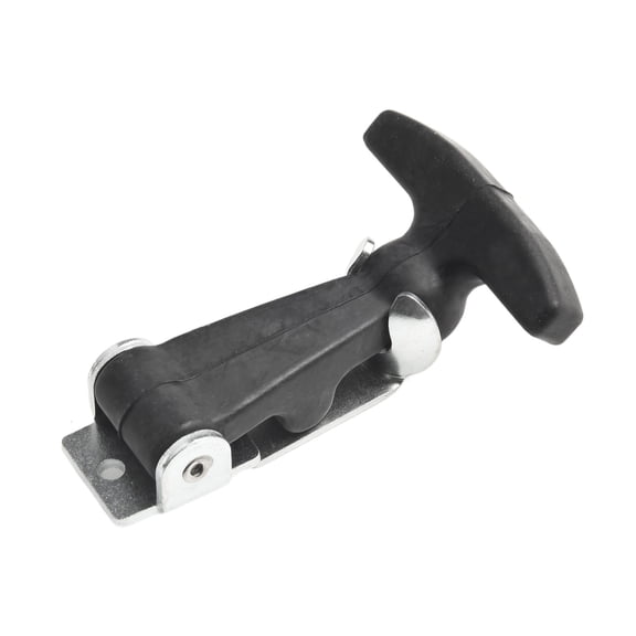 Rubber T-Handle Latches for Toolboxes and Hatches in Black and Orange
